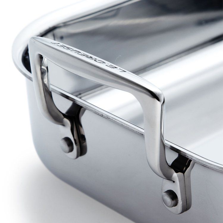Le Creuset 3-Ply Stainless Steel Rectangular Roaster | Kitchen Warehouse™